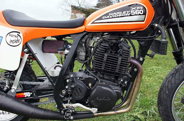 XR 560 ROTAX Dirt Track - RocketGarage - Cafe Racer Magazine
