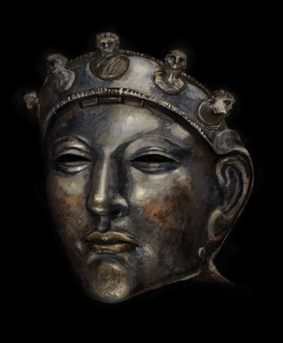Stew's Art Blog!: Roman Mask