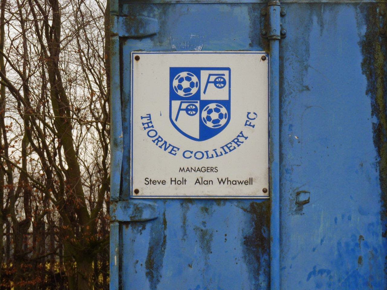 The Groundhopper: Thorne Colliery 2-3 Brodsworth Welfare AFC