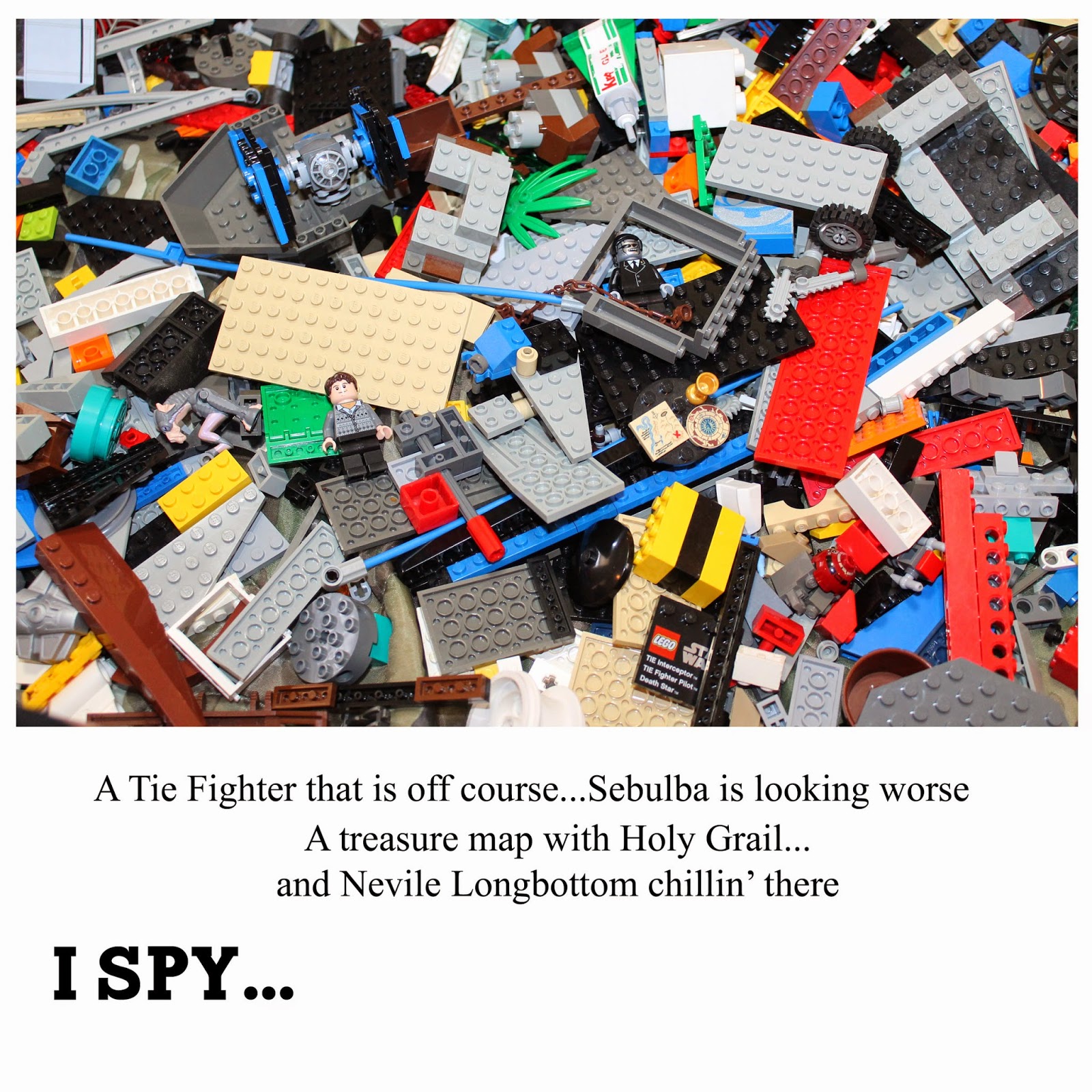 Lego I Spy with my Little Eye Book!