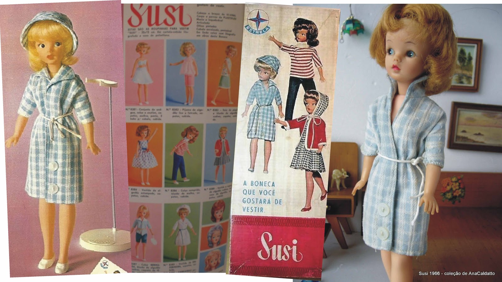 Ana Caldatto : Coleção antiga Bonecas Susi da Estrela anos 60, 70, 80 ...