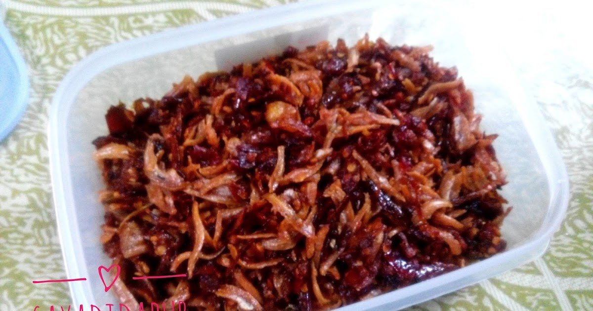 Make Life Simple Again!: RESEPI IKAN BILIS GORENG CILI API