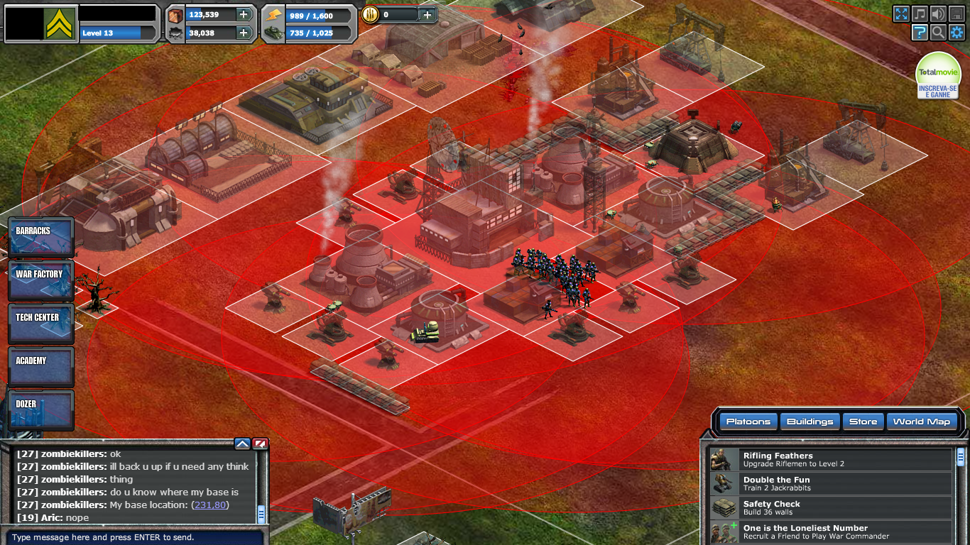 War Commander: Dicas de Layouts Para Sua Base