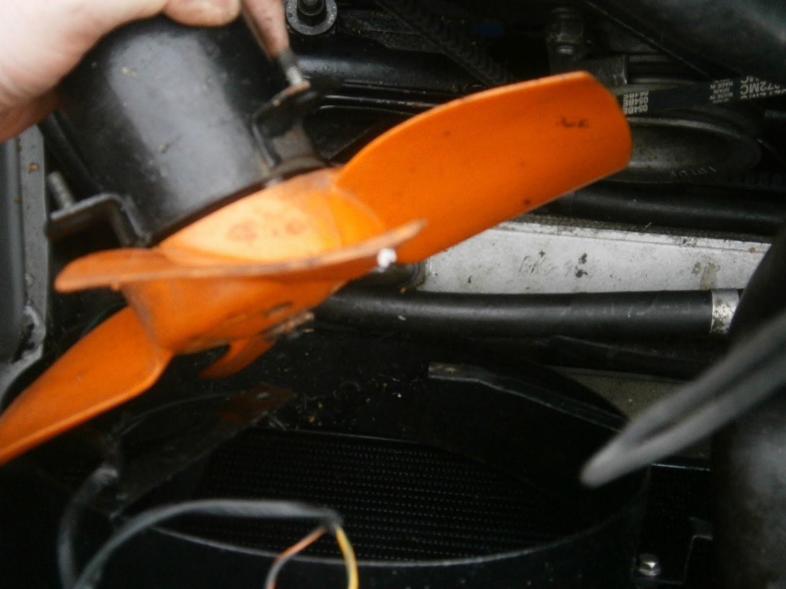 Lotus Excel Restoration: Radiator Fan Motor Repair