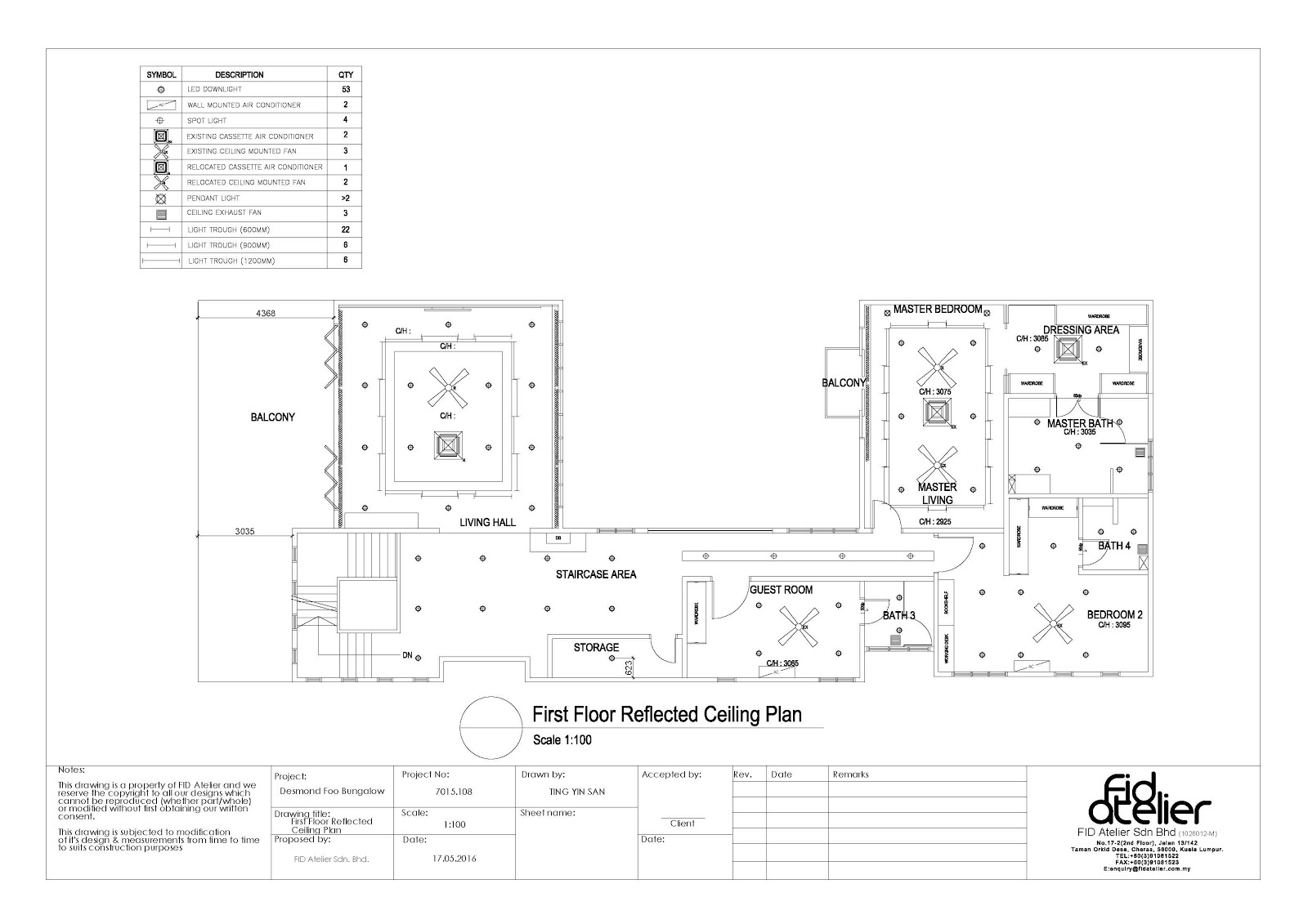 YiinSan: Desmond Foo Bungalow aka RCP Plan Detail Drawing Project 2