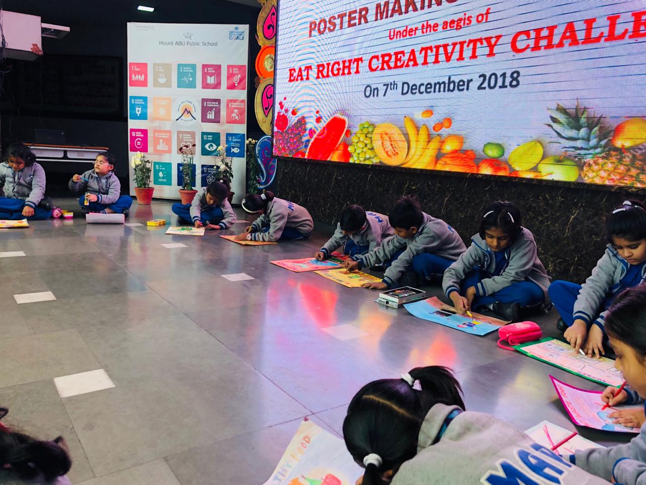 EAT RIGHT CLUB: POSTER MAKING COMPETITION UNDER THE AGIES OF EAT RIGHT ...