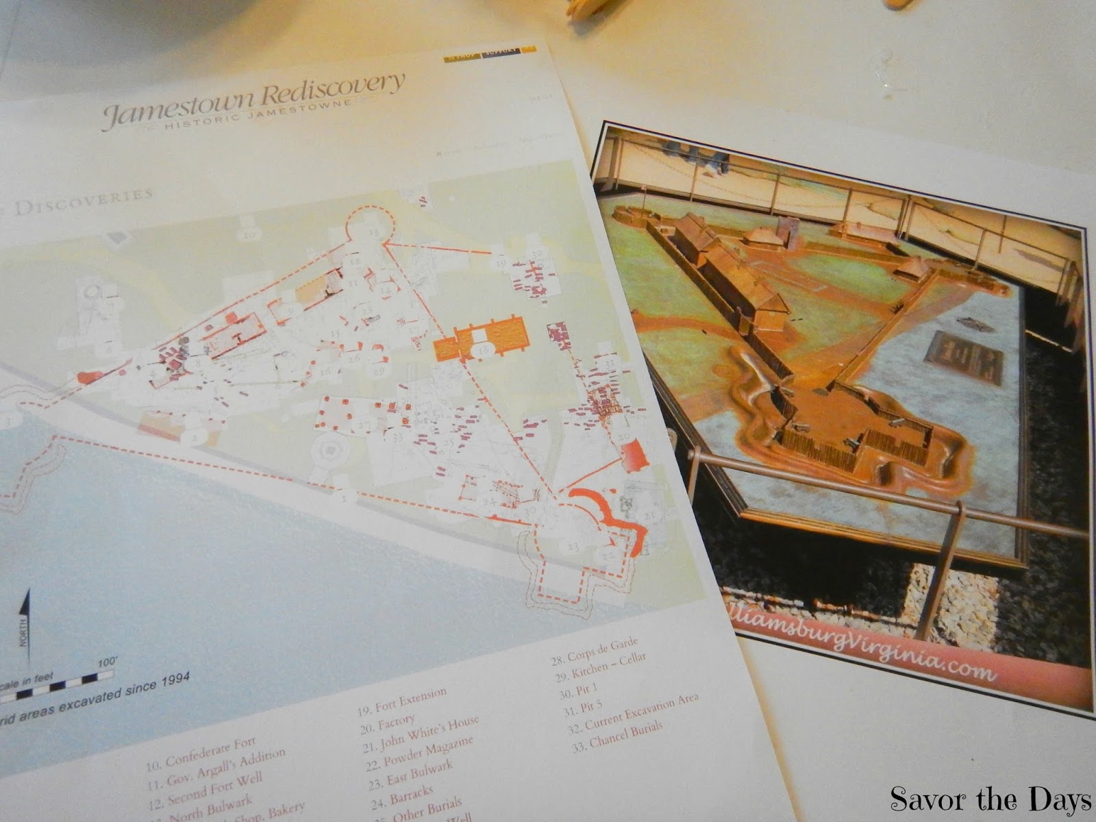 Savor The Days: Jamestown Fort {Colonial Craft}