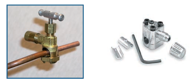 REFRIGERATION TOOLS AND EQUIPMENT - Piercing valve