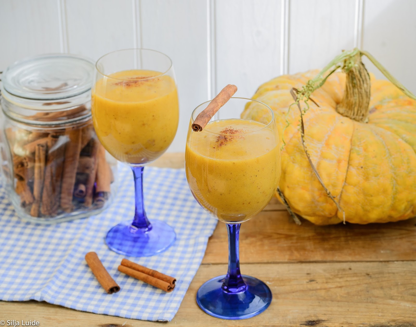 Silja, Food & Paris: Vürtsikas kõrvitsasmuuti - koogi asemel ;-)