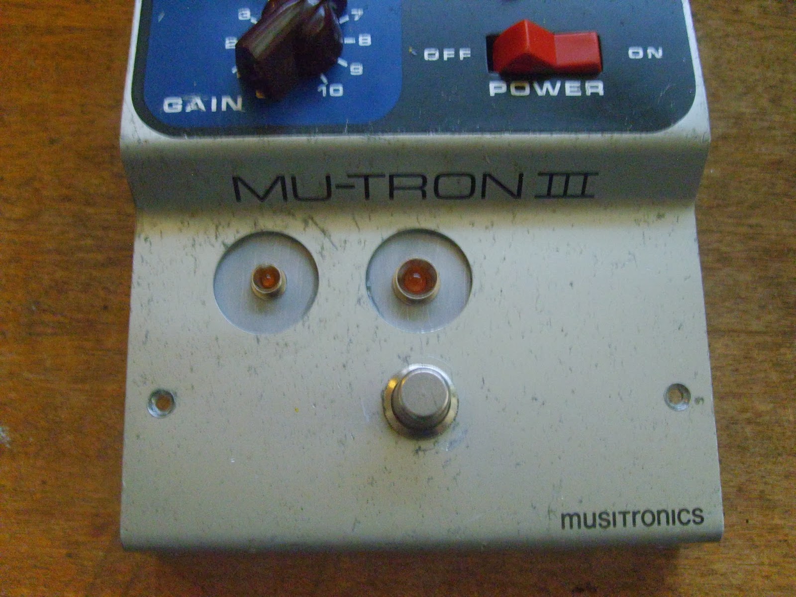 Liquitone Audio Electronics: On the workbench: Mu-Tron III envelope filter