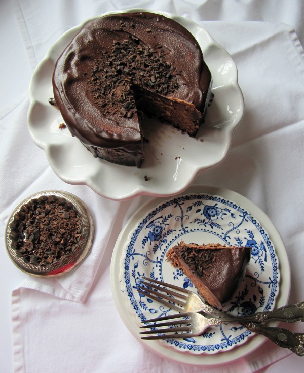 Once Upon A Chocolate Life: Chocolate Truffle Cheesecake with Ganache ...