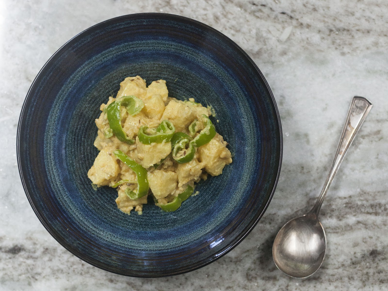 The Colors Of Indian Cooking: Tired Of The Same Old Spuds? Creamy ...