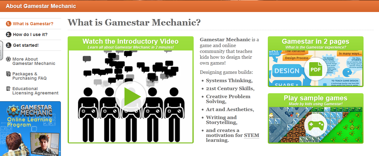 HuddeTech: What is Gamestar Mechanic?