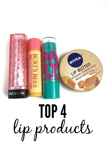 Top 4 Lip Products - The Trendy Chick
