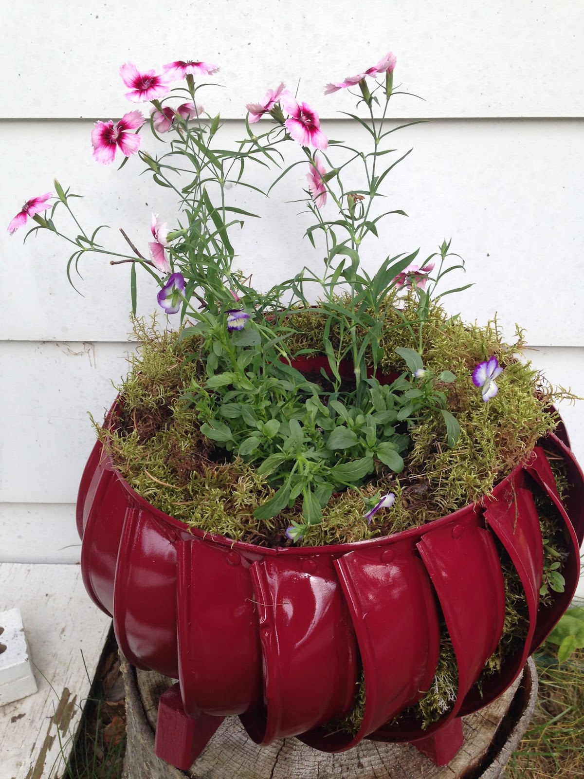 Tracys Treasures: Wind Turbine Vent Planter