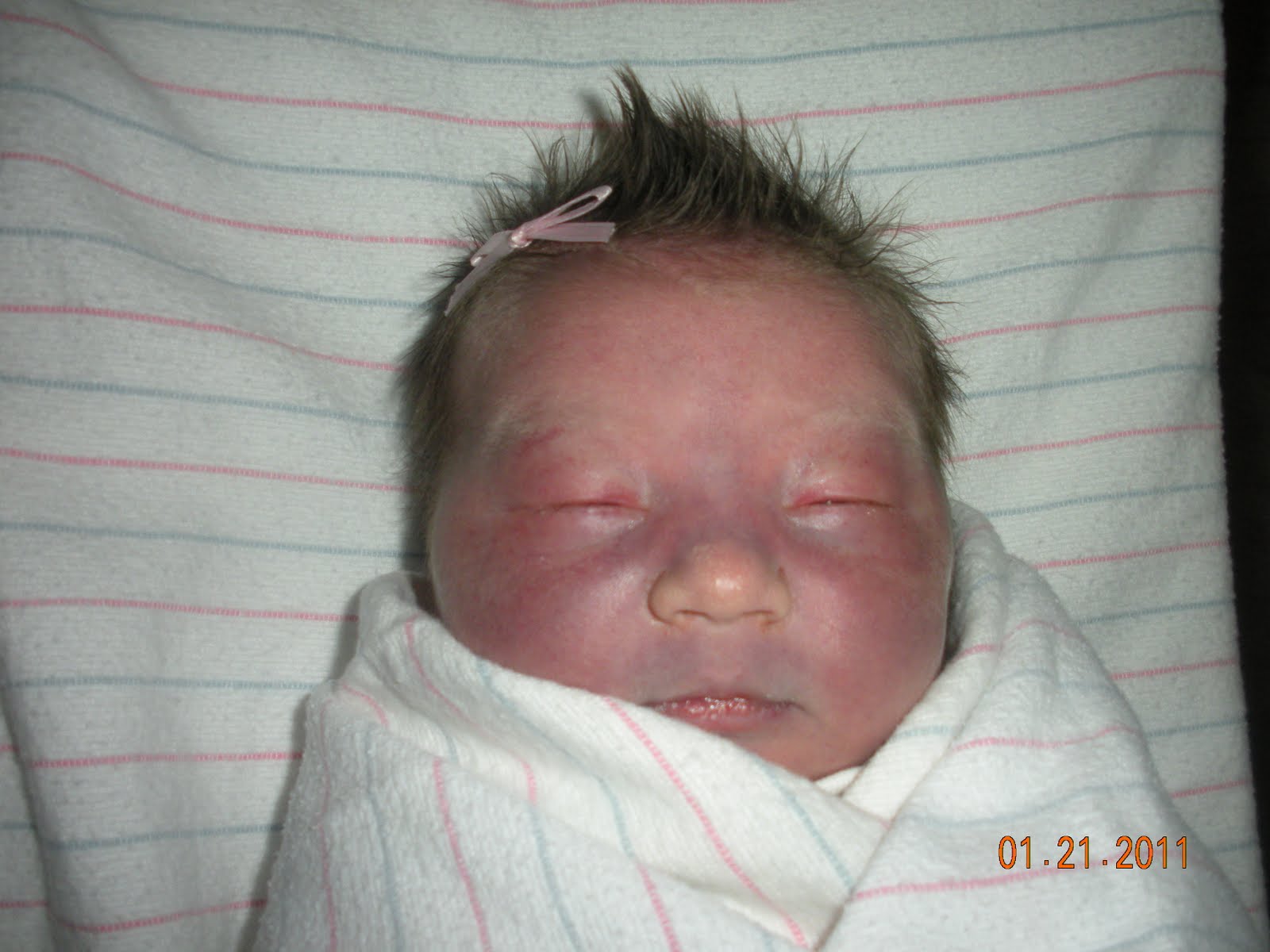 The Millward Family: My poor ugly baby...