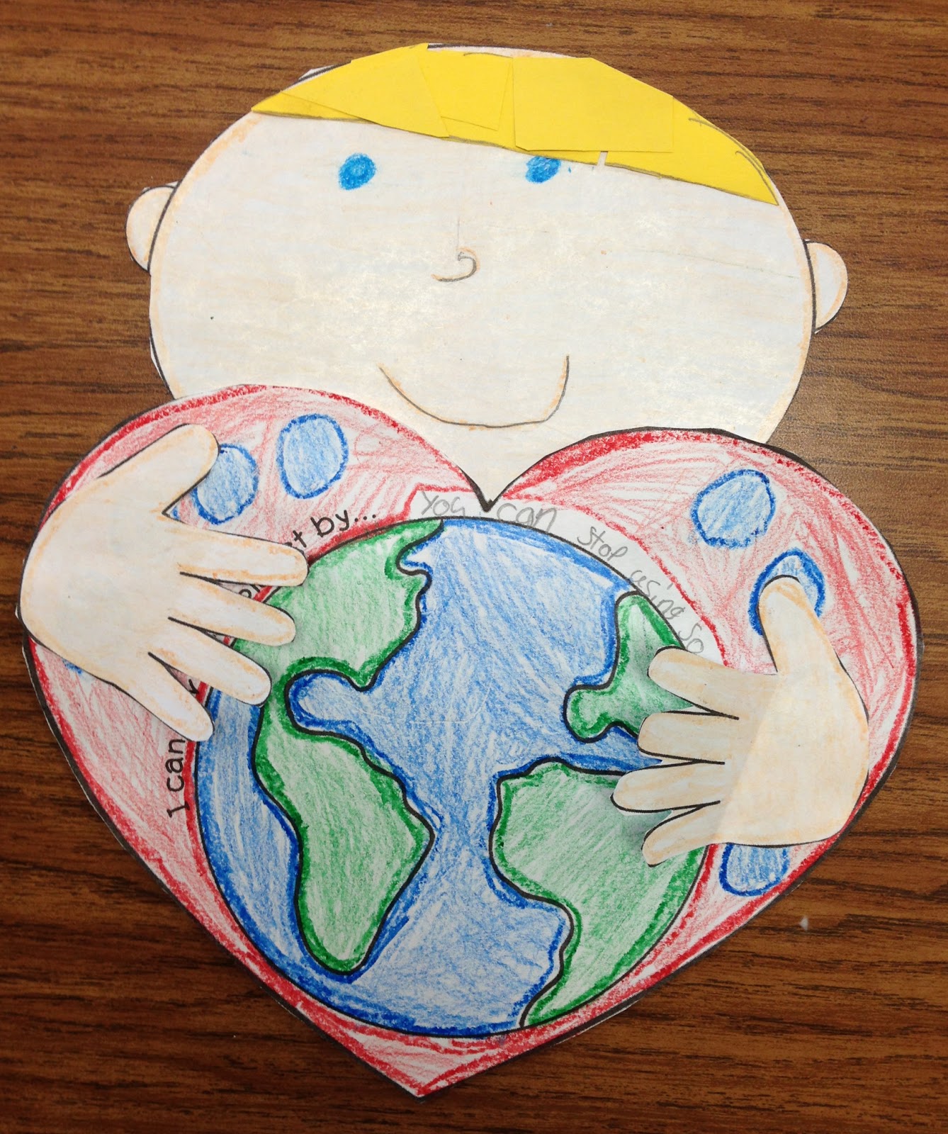 Totally Terrific in Texas: Earth Day Love Craftivity