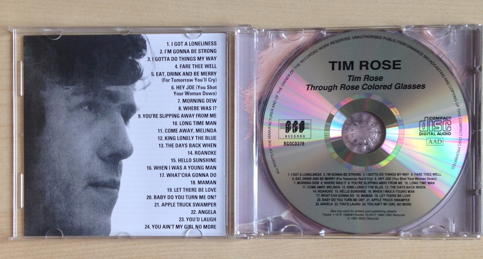 Sounds Good, Looks Good...: "Tim Rose/Through Rose Colored Glasses" by ...