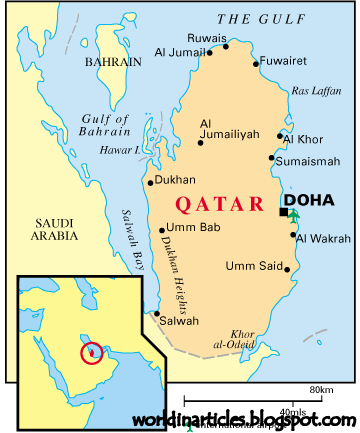 DAFTAR NEGARA DIDUNIA : QATAR / STATE OF QATAR / DAWLAT QATAR | WORLD ...