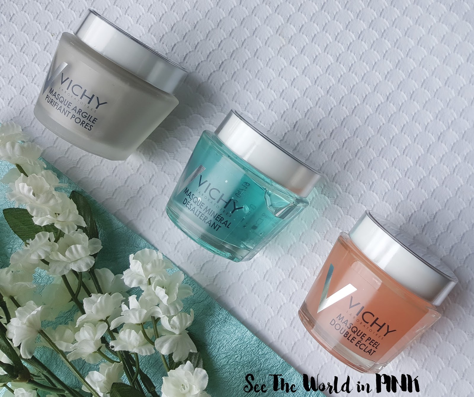 Mask Wednesday - Vichy Mineral Masks | See the World in PINK