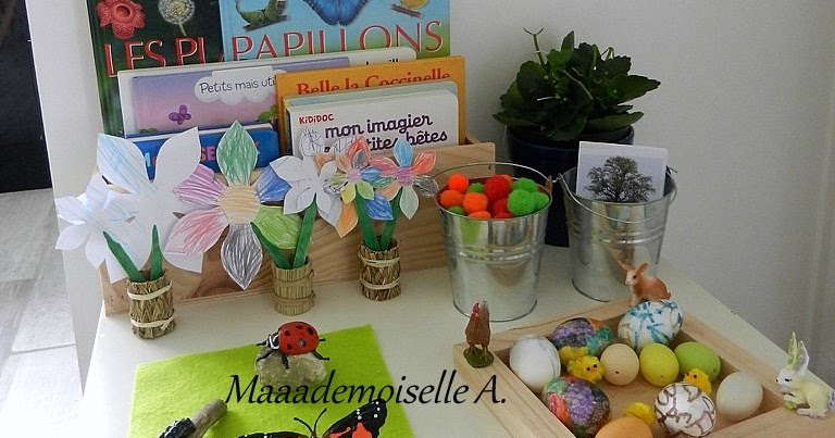 Maaademoiselle A.: || Table des saisons : Le printemps et Pâques