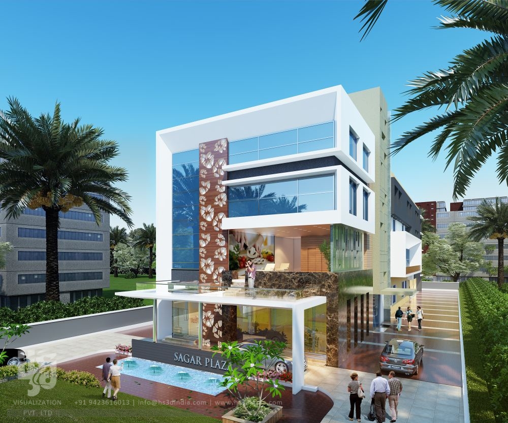 3D EXTERIOR DESIGN DAY RENDERINGS