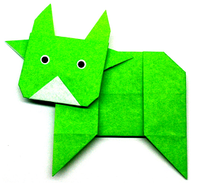 Zodiac Origami 簡単 十二星座 折り紙: Origami Taurus 十二星座折り紙 おうし座