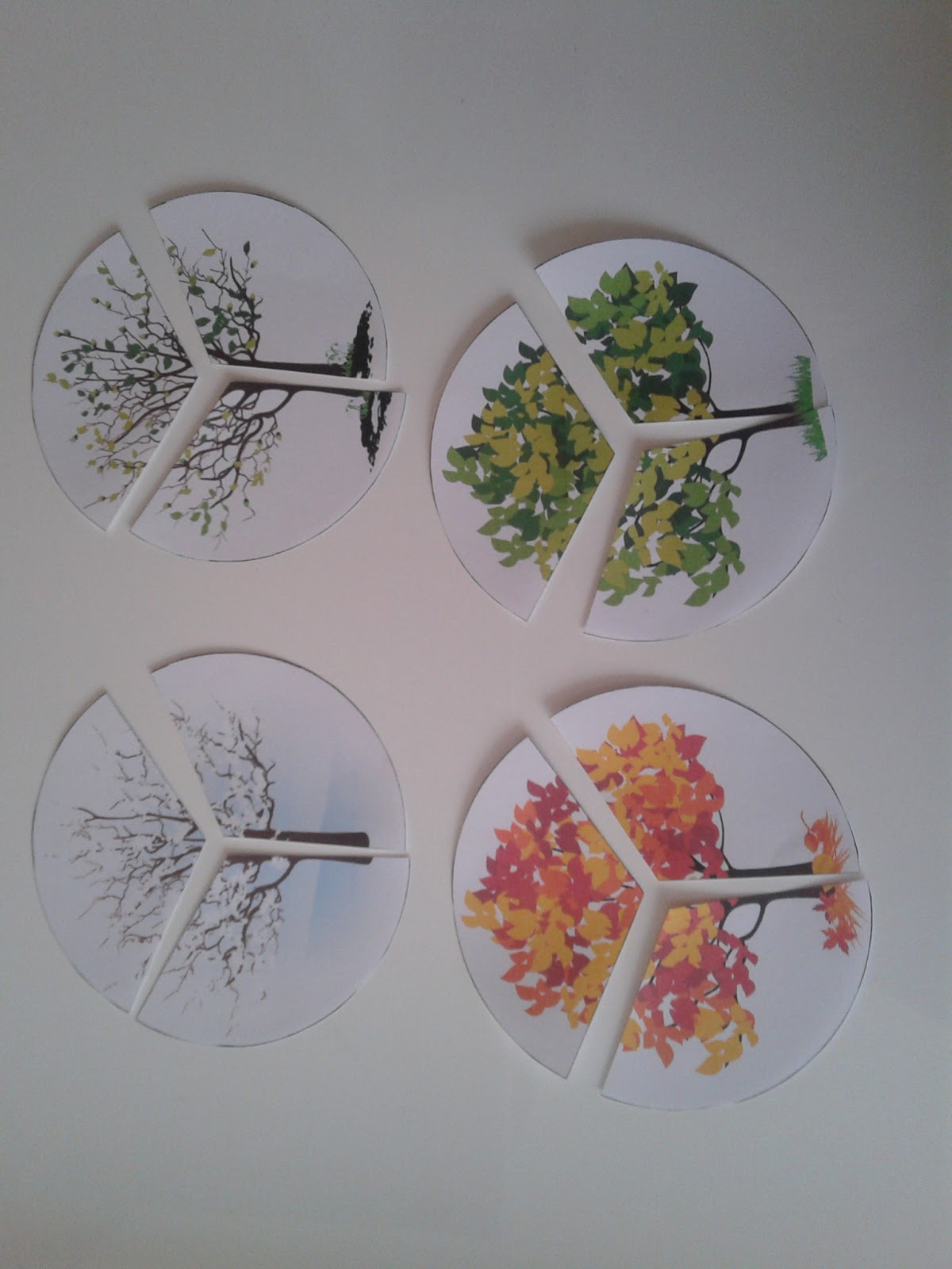 printables: seasons puzzle