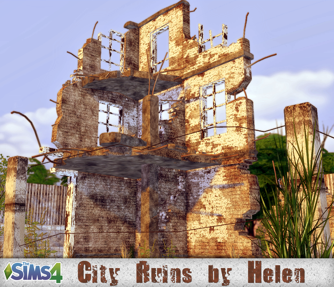 Helen-sims: TS4 City Ruins