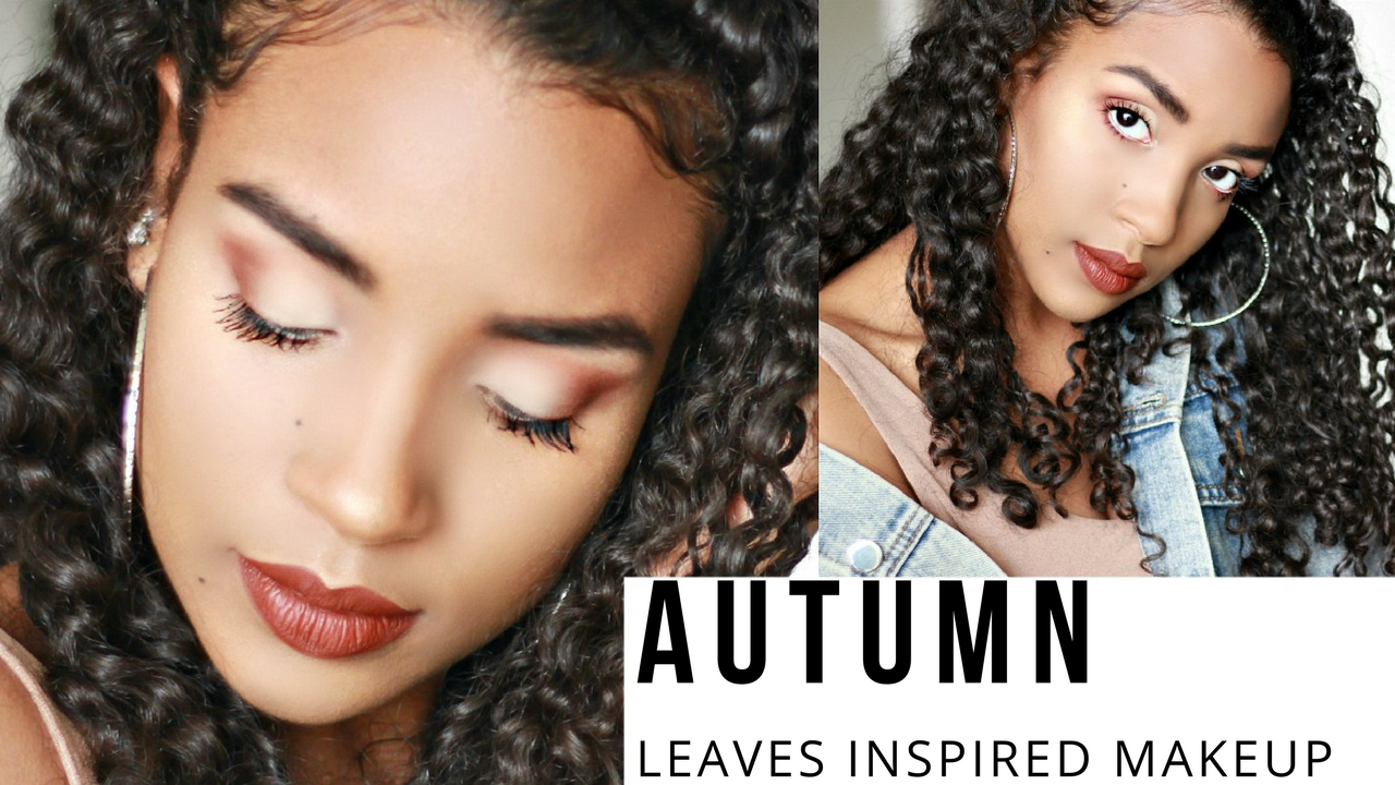 Autumn Leaves Burnt Orange Makeup Tutorial