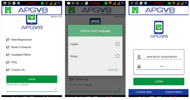 APGVB Mobile Banking Apps - Youth Apps