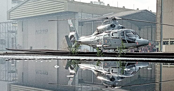 Garuda Militer: Helikopter AS565 MBe Panther