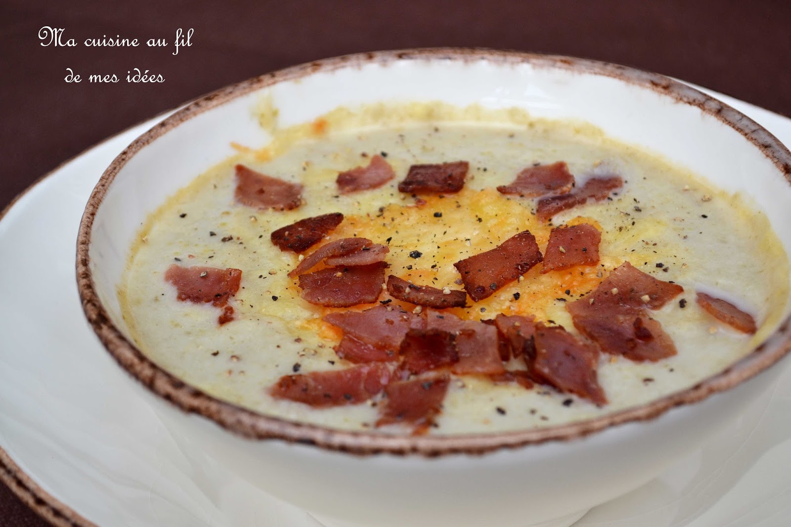 Ma cuisine au fil de mes idées...: Soupe aux chicons gratinée à l ...