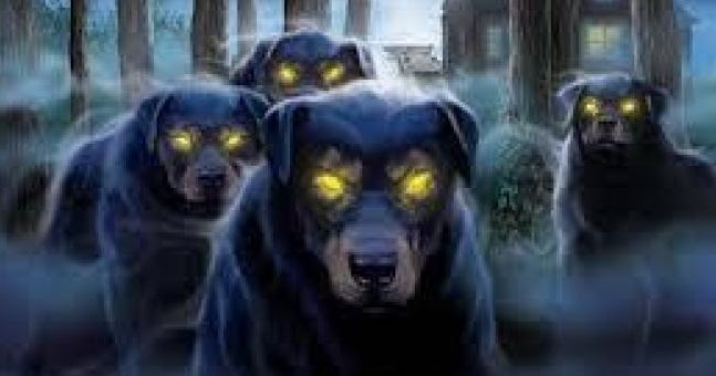 Infinito Misterioso: Perros Negros Demoniacos