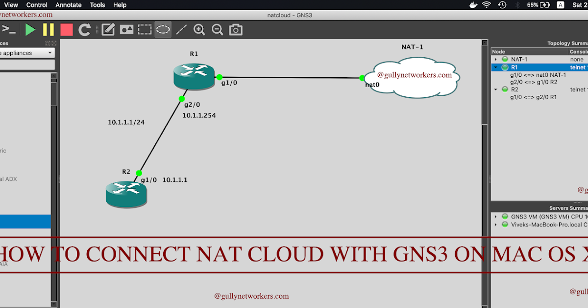 HackingDNA: HOW TO CONNECT NAT CLOUD WITH GNS3 ON MAC OS X