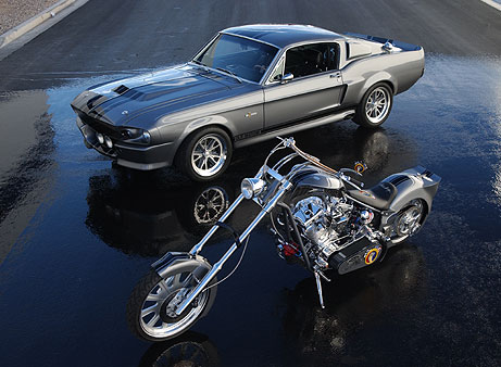 auto stark bikes: american chopper shelby bike