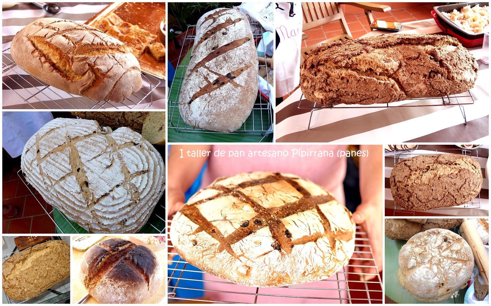 Cocinax2. Las recetas de Laurita.: I Taller de pan artesano Pipirrana
