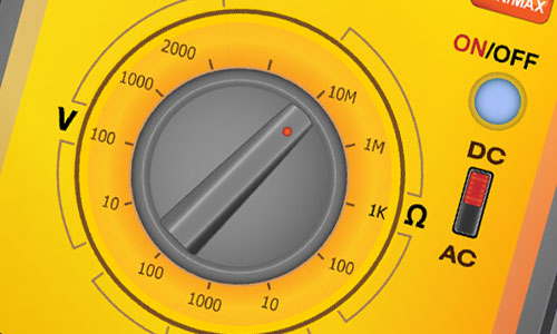 Free Digital Multimeter Vector Graphic