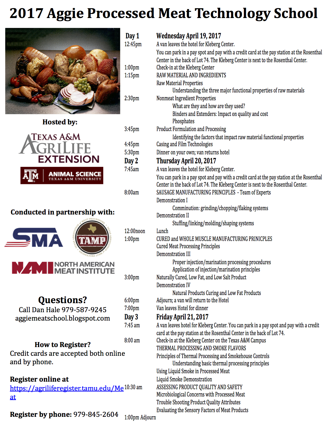 Aggie Processed Meat Technology School