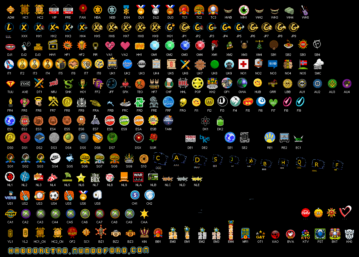 Codigos de habbo placas.