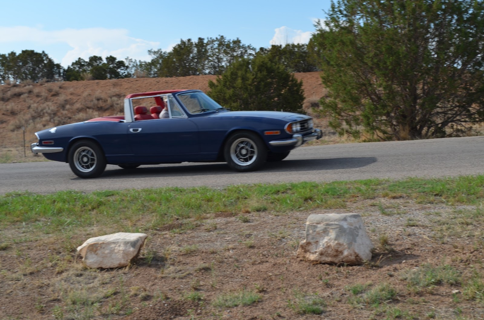 Triumph Stag Project: (Lowered) Suspension Work is Done
