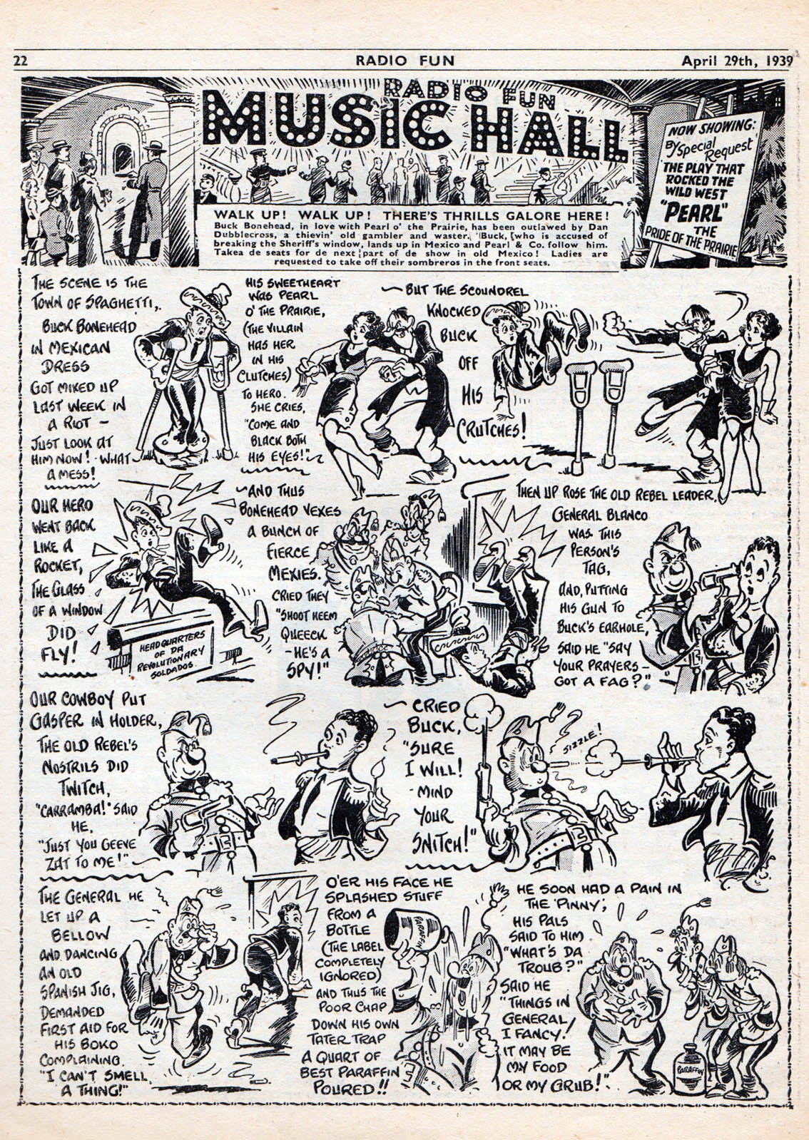 BLIMEY! The Blog of British Comics: The Parlett brothers in 1939
