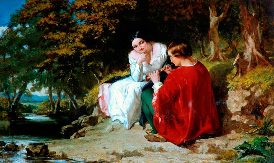 British Art: Melody by Alfred Elmore