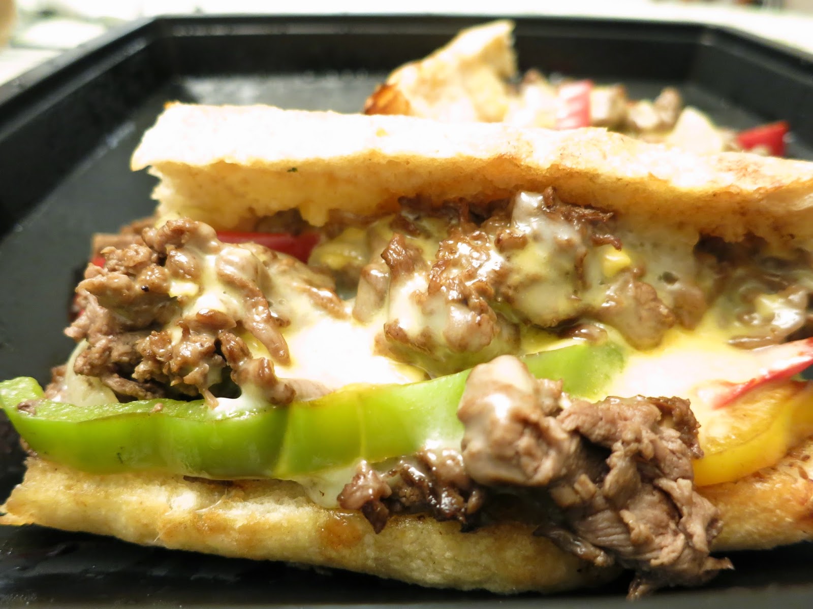 pieces of m: Cheesecake Factory's California Cheesesteak! [FOOD]