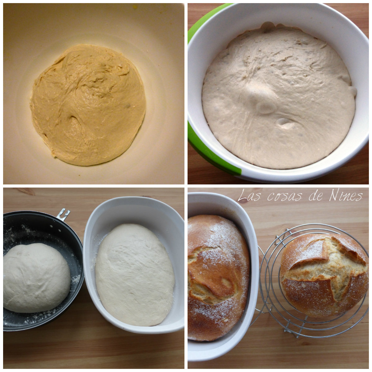 Las cosas de Nines: PAN DE PAYÉS ( PÁ DE PAGÉS, RUSTIC BREAD)