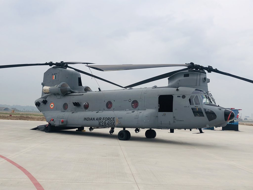 Twenty22-India on the move: IAF inducts 4 Chinooks