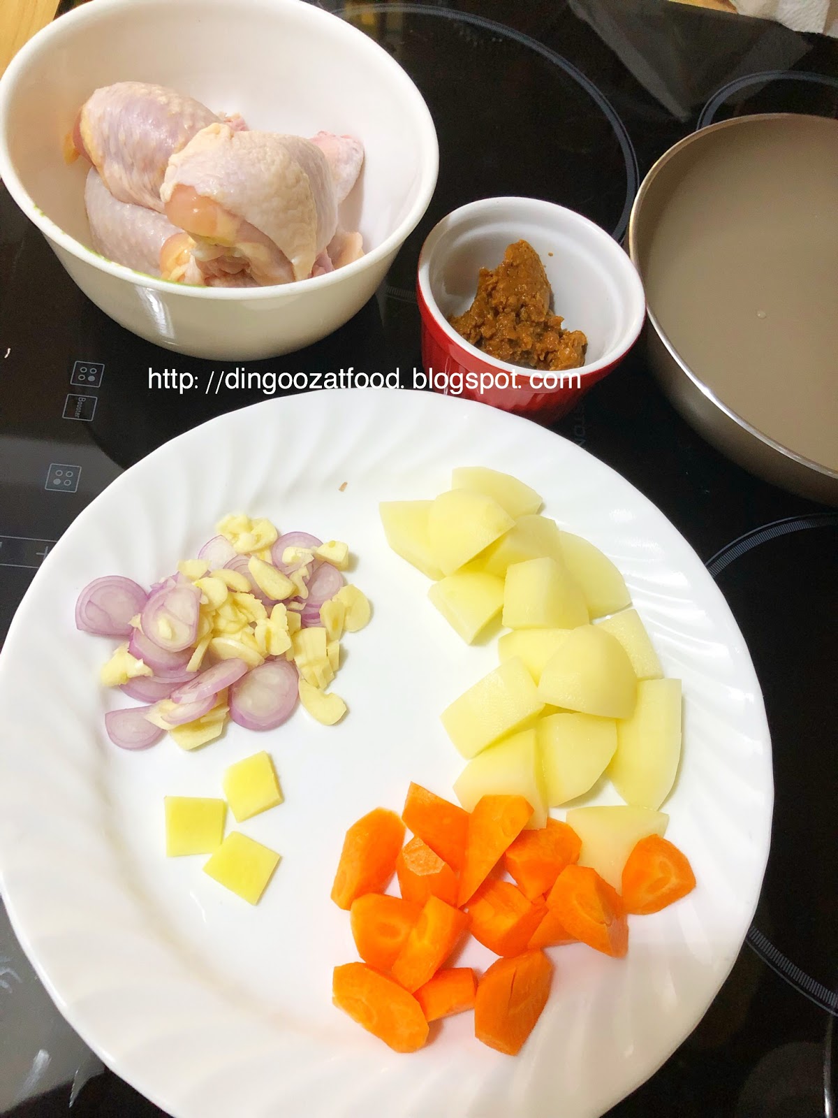 Miki's Food Archives : Soybean Paste aka Taucu Braised Chicken 豆酱焖鸡