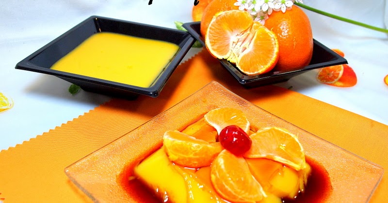 LA COCINA DE PINKY: FLAN DE MANDARINAS