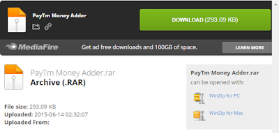 hacking zone: paytm money adder