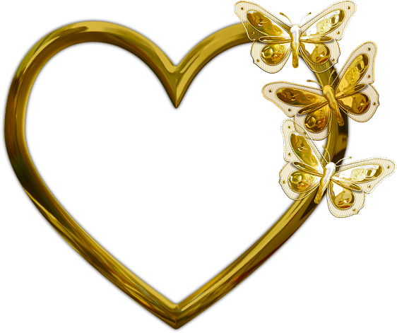 Images pour Facebook: Coeur d'or